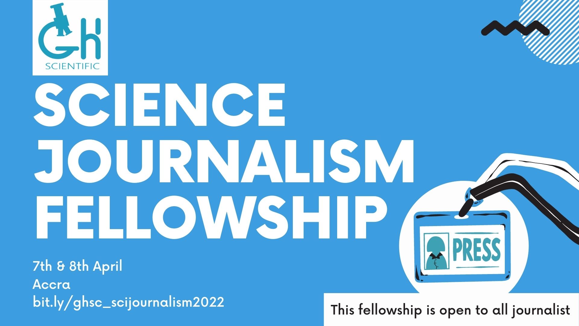 Apply for Science Journalism Fellowship 2022 - GhScientific