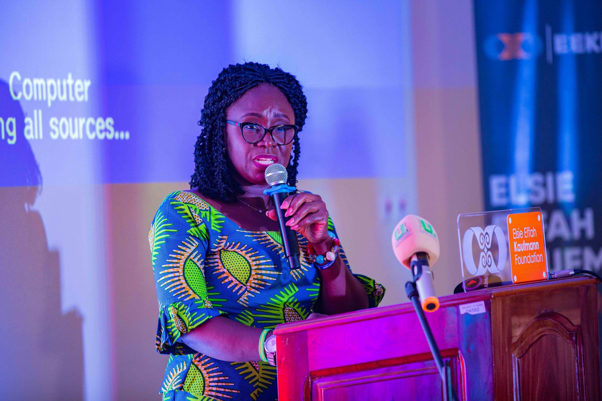 PROFESSOR ELSIE KAUFFMAN LAUNCHES STEM FOUNDATION - GhScientific