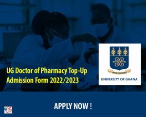 Doctor Of Pharmacy (Pharmd) Top-Up Programme 2022/2023 Academic Year ...