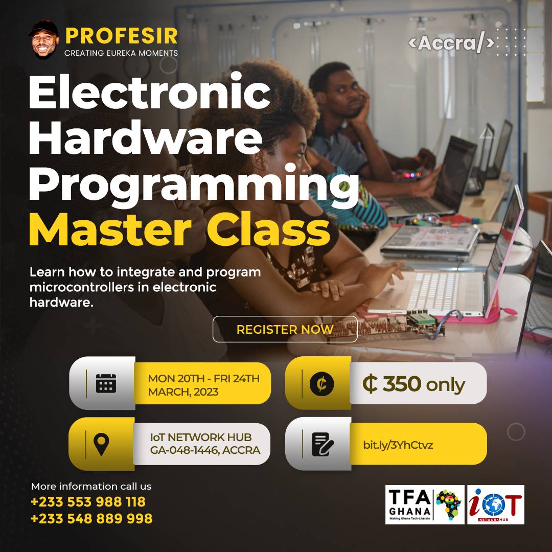 Electronic Hardware Programming Master Class - GhScientific