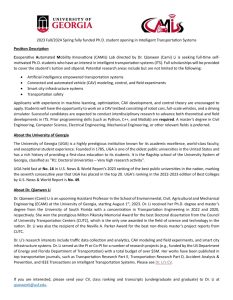 2023 Fall/2024 Spring Fully Funded PhD. Student Opening - GhScientific