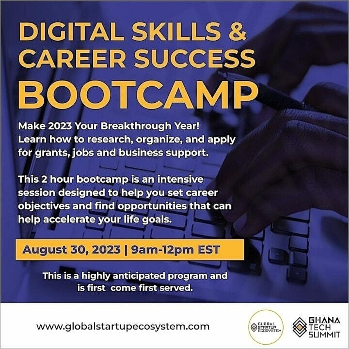 Digital skills & Career Success Bootcamp - GhScientific